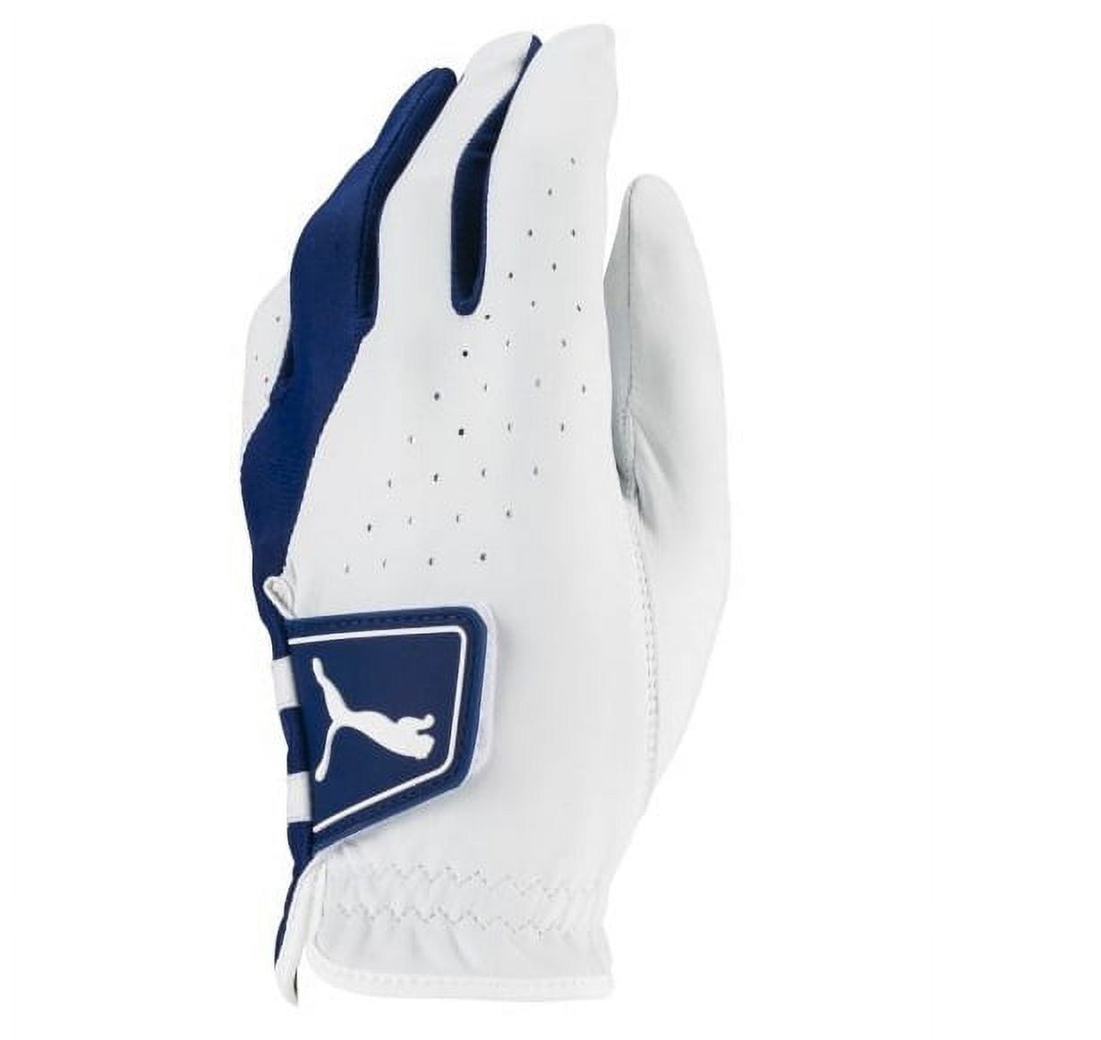 PUMA PRO FORMATION GLOVE LH BRIGHT WHITE-MONACO BLUE SIZE L - Walmart.com