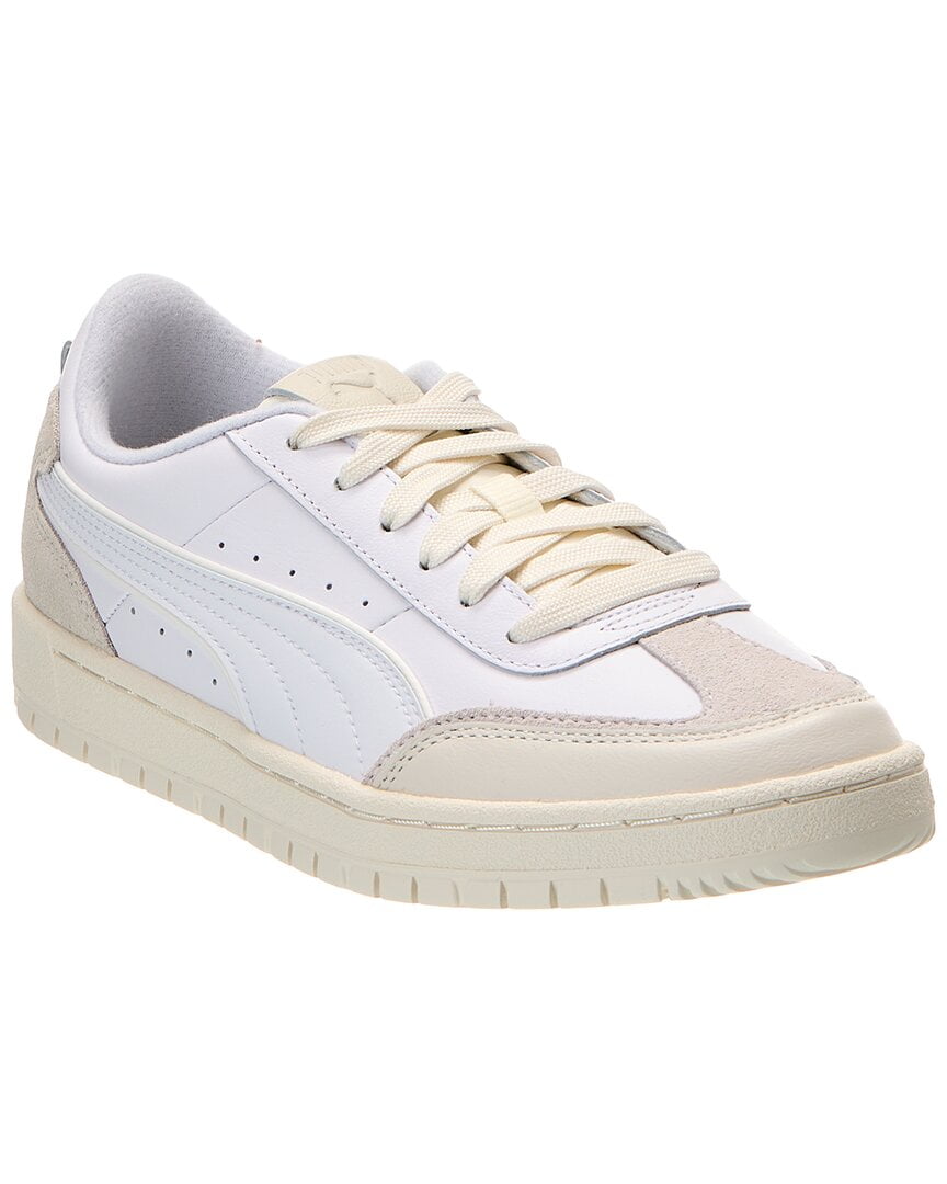 PUMA Premier Court Leather Sneaker, 9, White - Walmart.com
