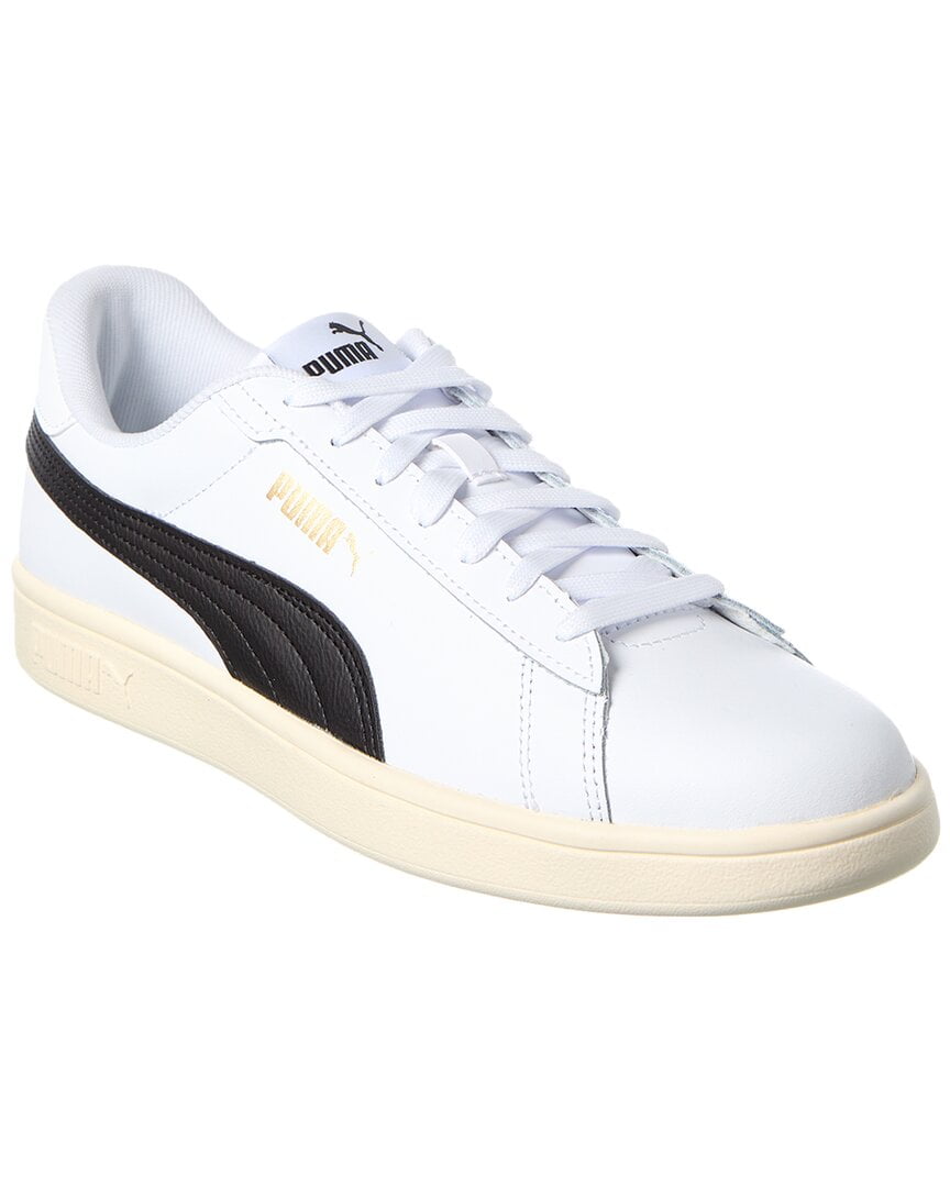 PUMA Men's Smash 3.0 Leather Sneaker - Walmart.com