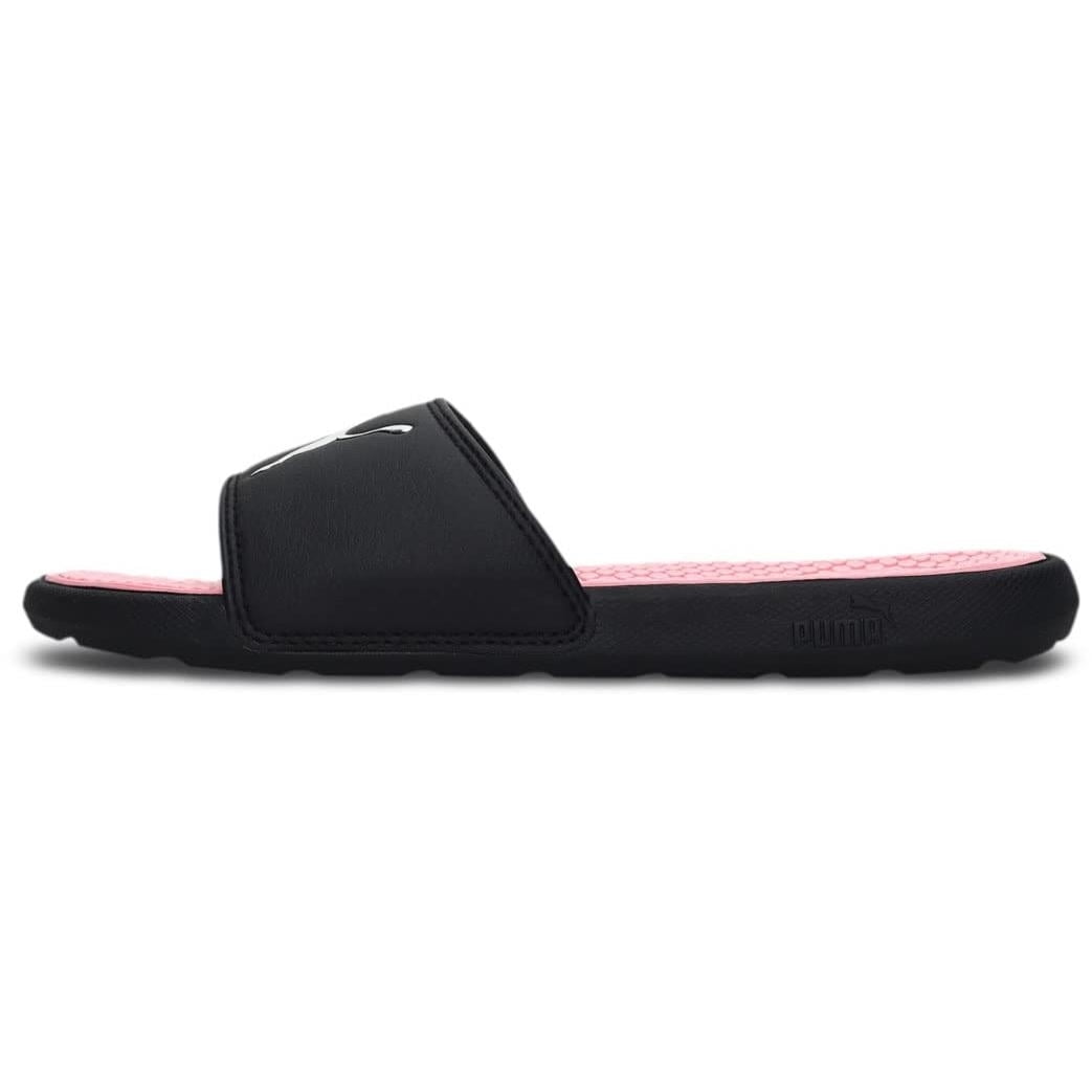 PUMA Women's Cool Cat Slide Sandal 0 BLACK-PEONY-SILVER - Walmart.com