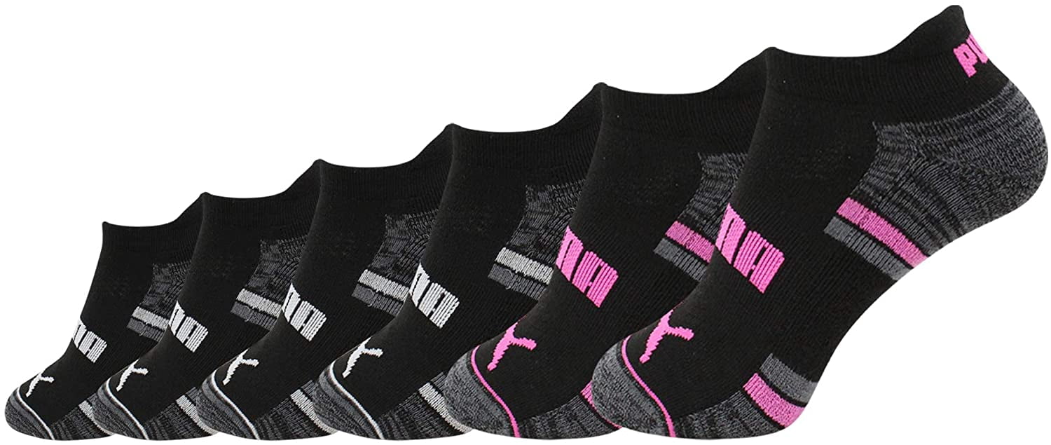 PUMA Womens 6-Pack Low Cut Ultimate Training Socks - Walmart.com