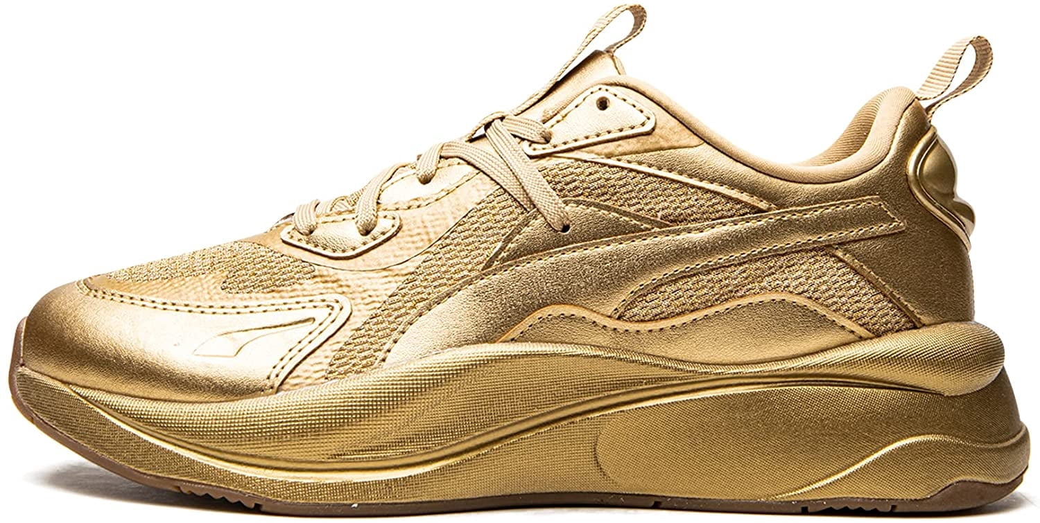 PUMA Womens RS Curve Gold Sneakers 6 Puma Team Gold/Pebble/Gum ...