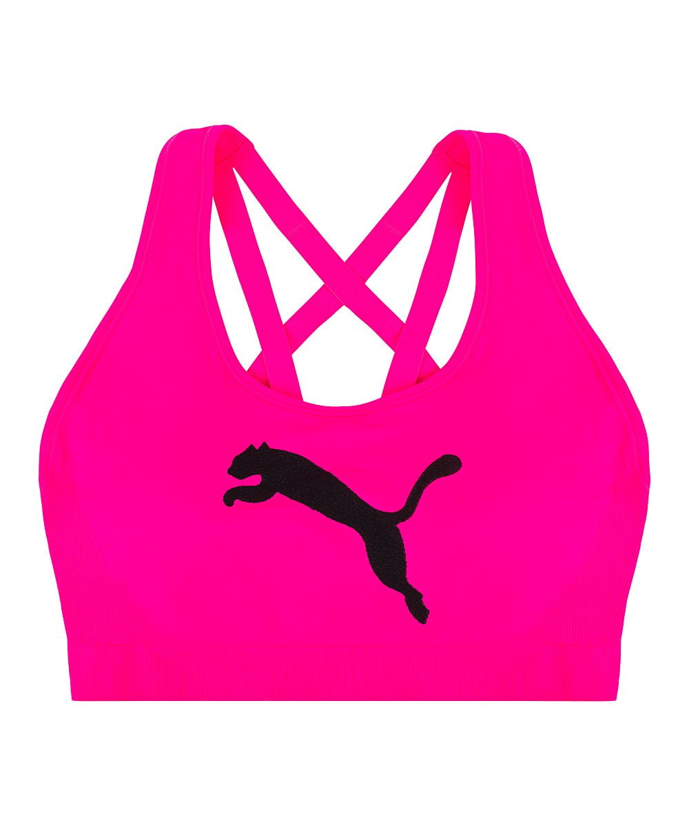PUMA Womens Solstice Seamless Sports Bra 691-S - Walmart.com
