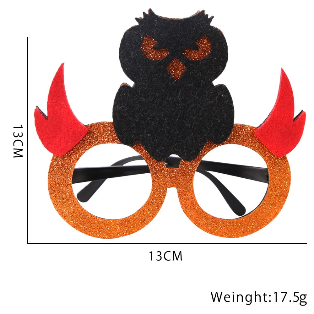 PUMIER Halloween Glasses 2025, Funny Photo Booth Props Spooky Party ...
