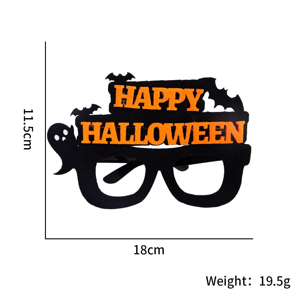 PUMIER Halloween Glasses 2025, Funny Photo Booth Props Spooky Party ...
