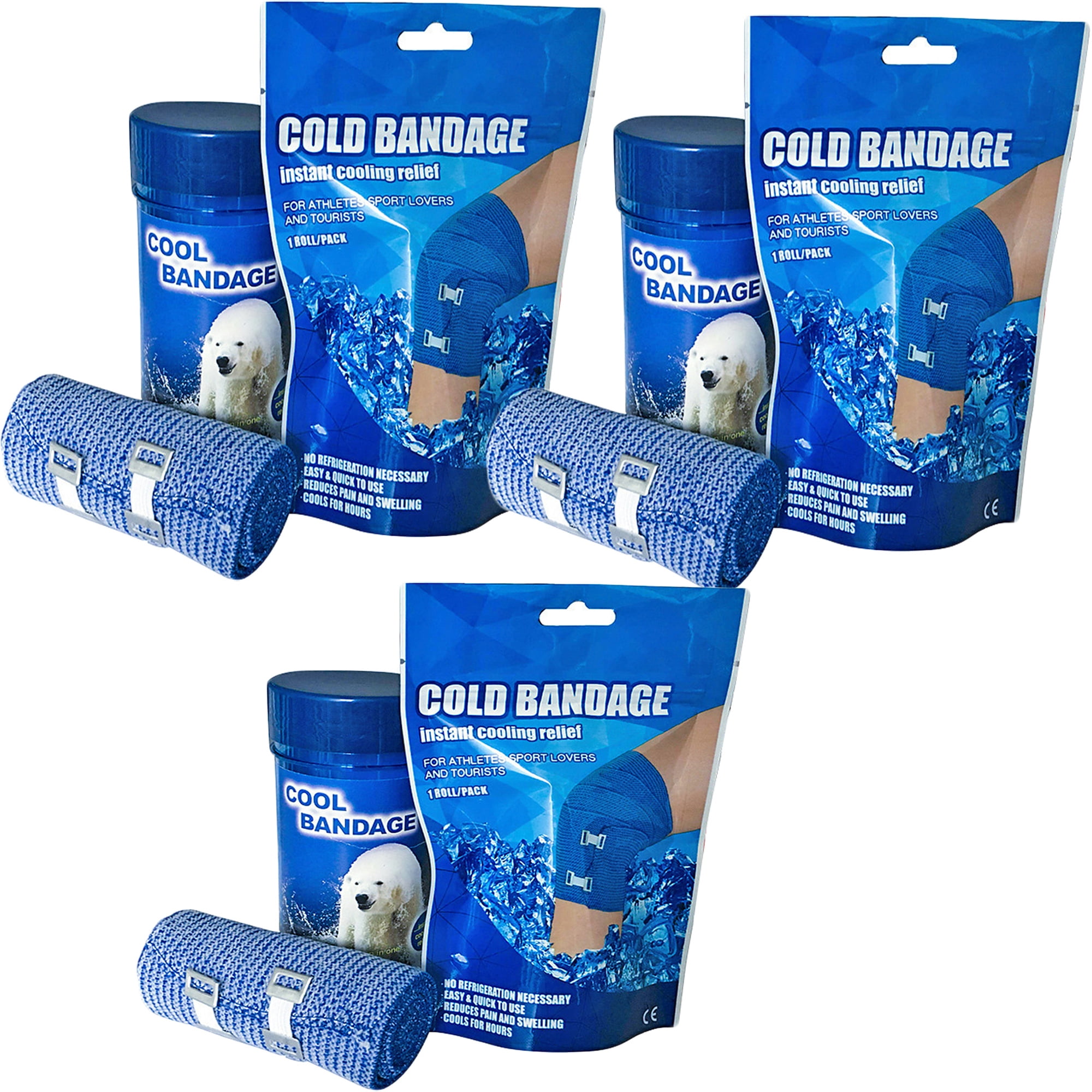 PUMIER ice bandage, instant cooling ice compress, suitable for ...