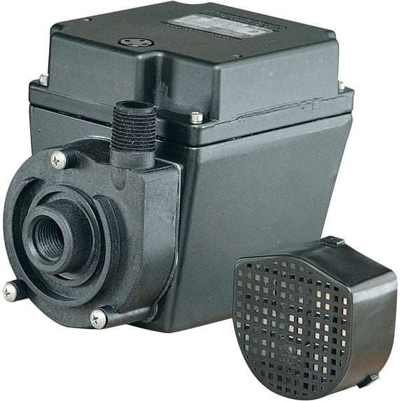 Little Giant Heavy Duty Dual Purpose Submersible Water Pump, 500 GPH ...