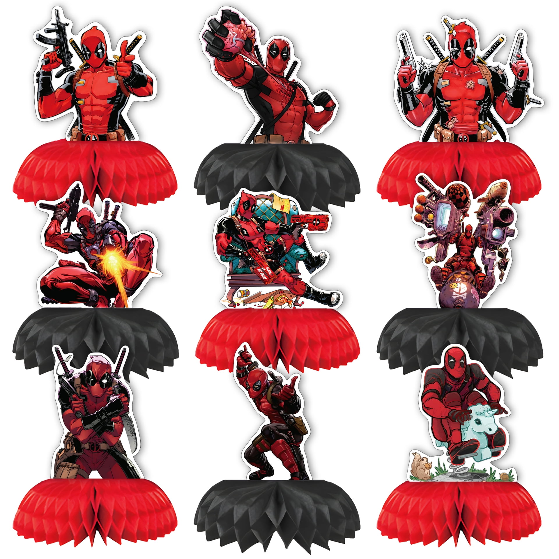 Superhero Table Centerpiece