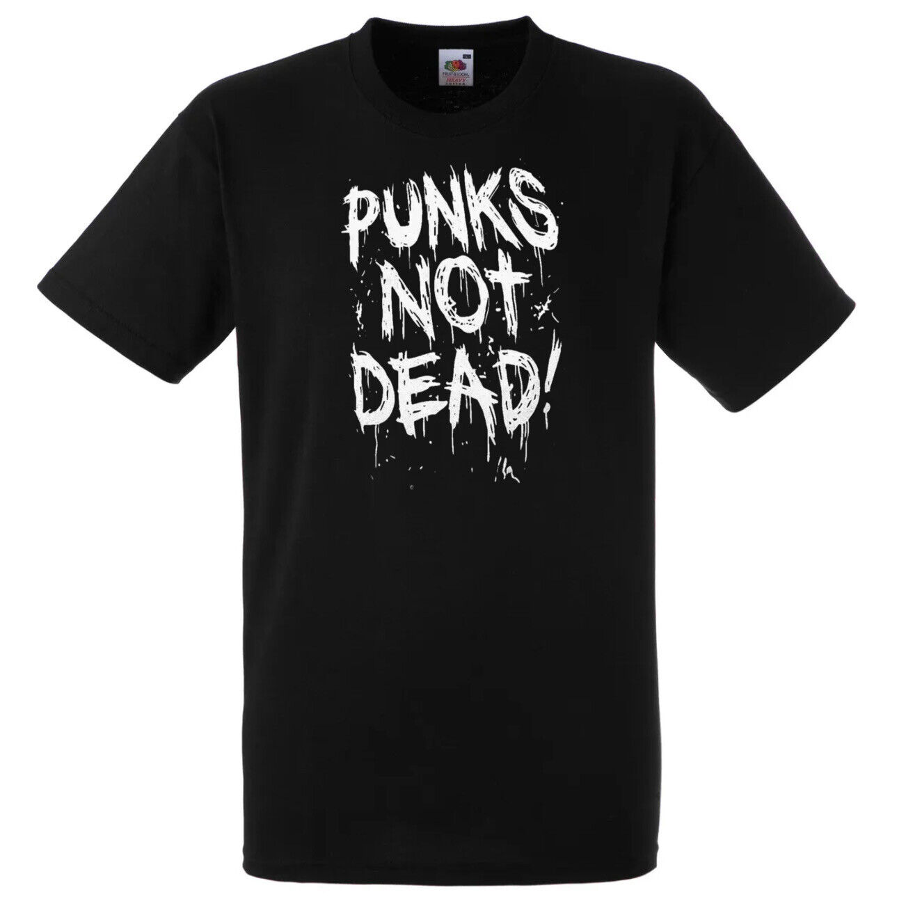 PUNKS NOT DEAD Scottish Rock Wave 80's T-shirt Regular Unisex UK Street ...