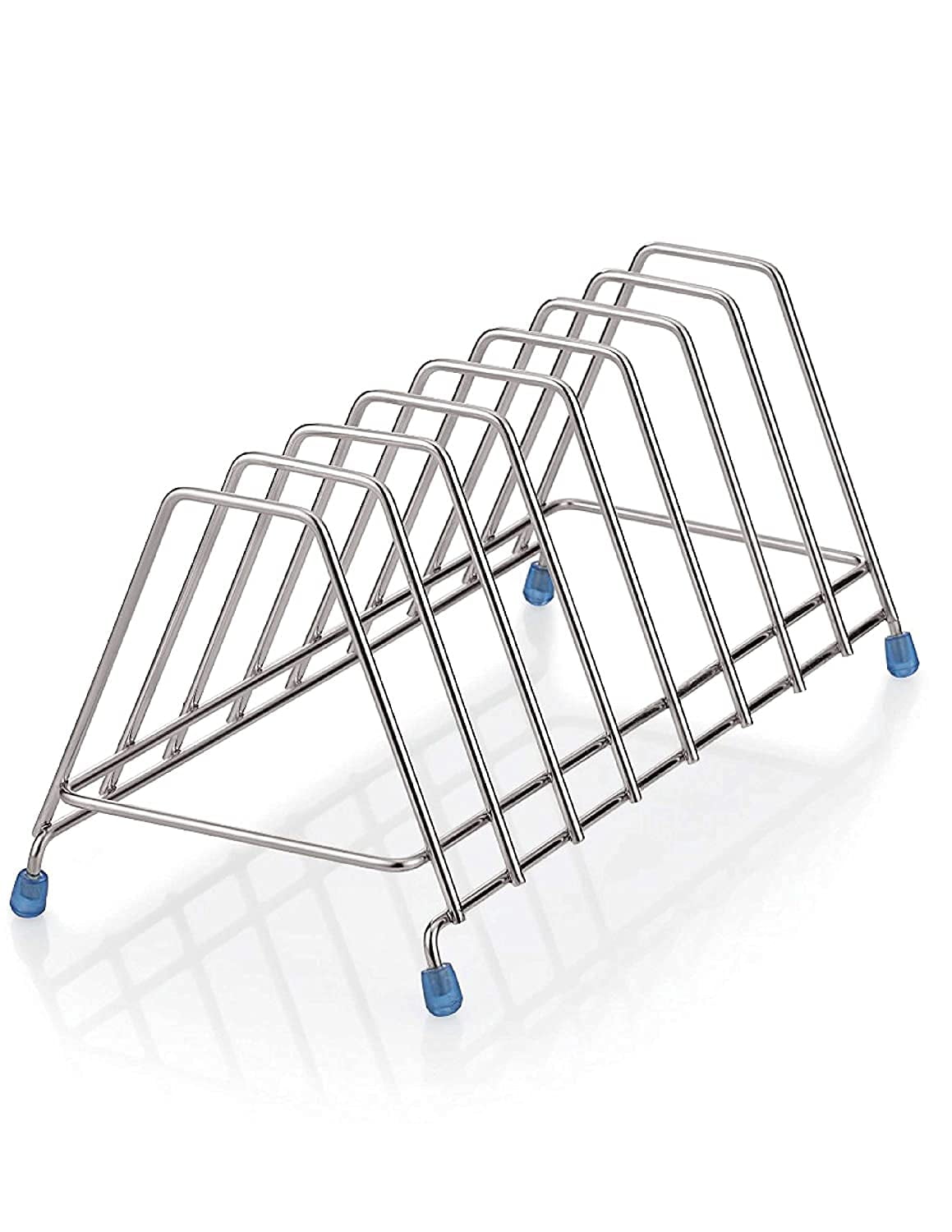 PUNO Stainless Steel Thali Rack Dish Rack Plate Stand Dish Stand Lid ...