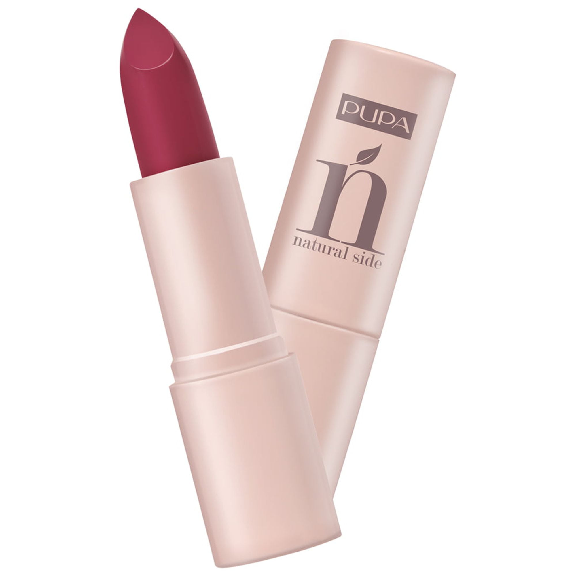 PUPA Milano Natural Side Lipstick Makeup, 010 Cherry Red, 0.14 oz ...