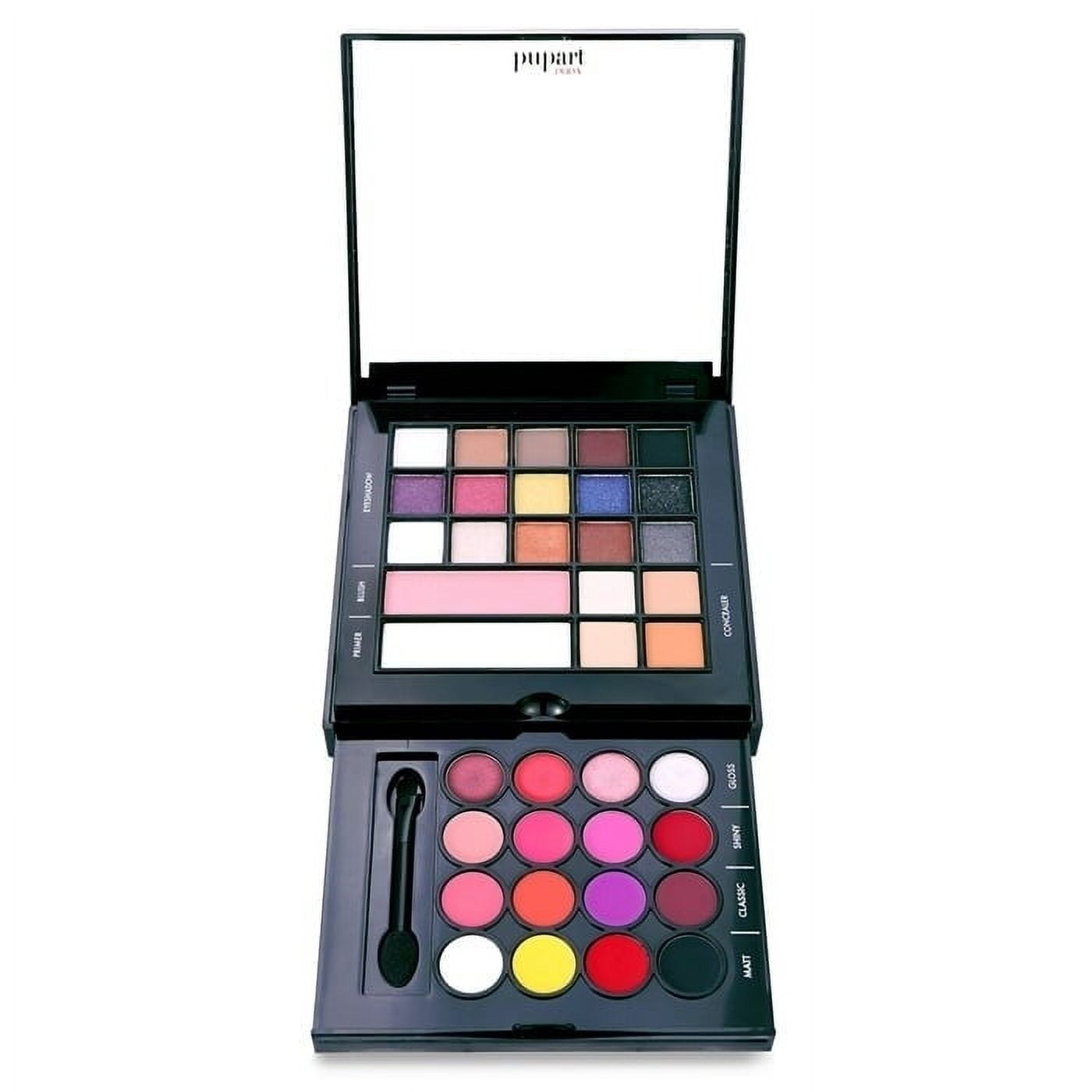 PUPA Milano PUPA Milanort M Make-Up Palette, 004 Glamour Artist, 0.7 oz ...