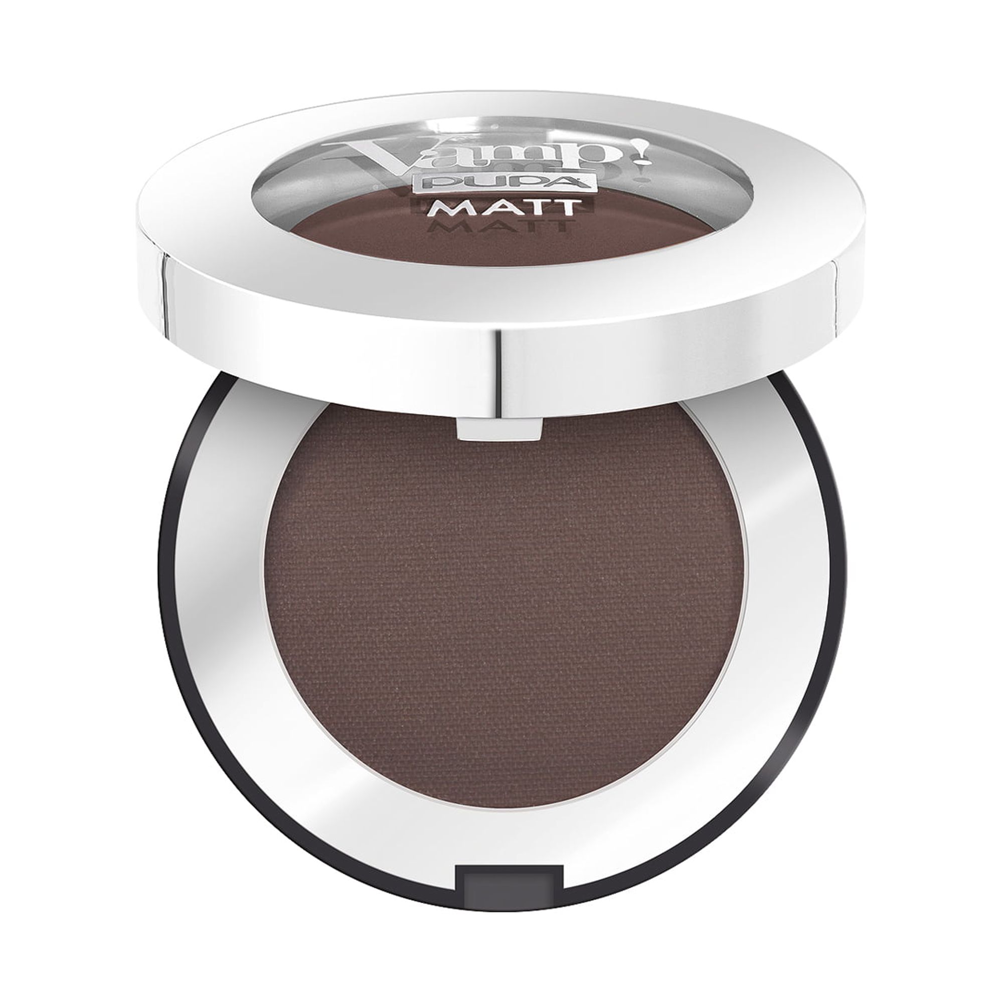 PUPA Milano Vamp! Matt Compact Eyeshadow, 050 Dark Chocolate, 0.088 oz ...