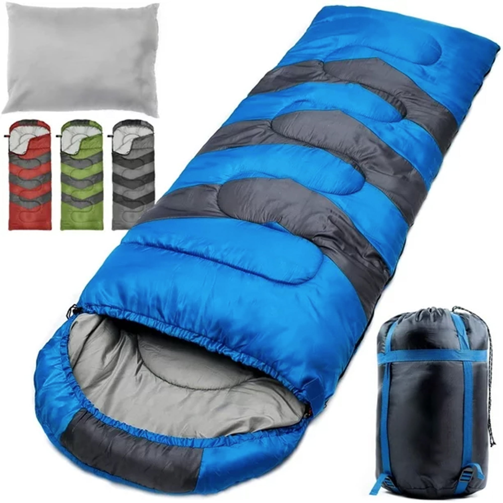 PUPWER Portable Sleeping Bag, Warm & Washable for Cold Weather ...