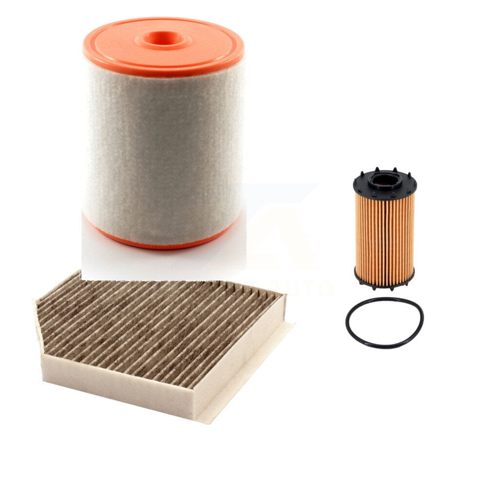 PUR 1x Air + 1x Cabin + 1x Engine Cartridge Oil Filter (3 Total) Kit ...