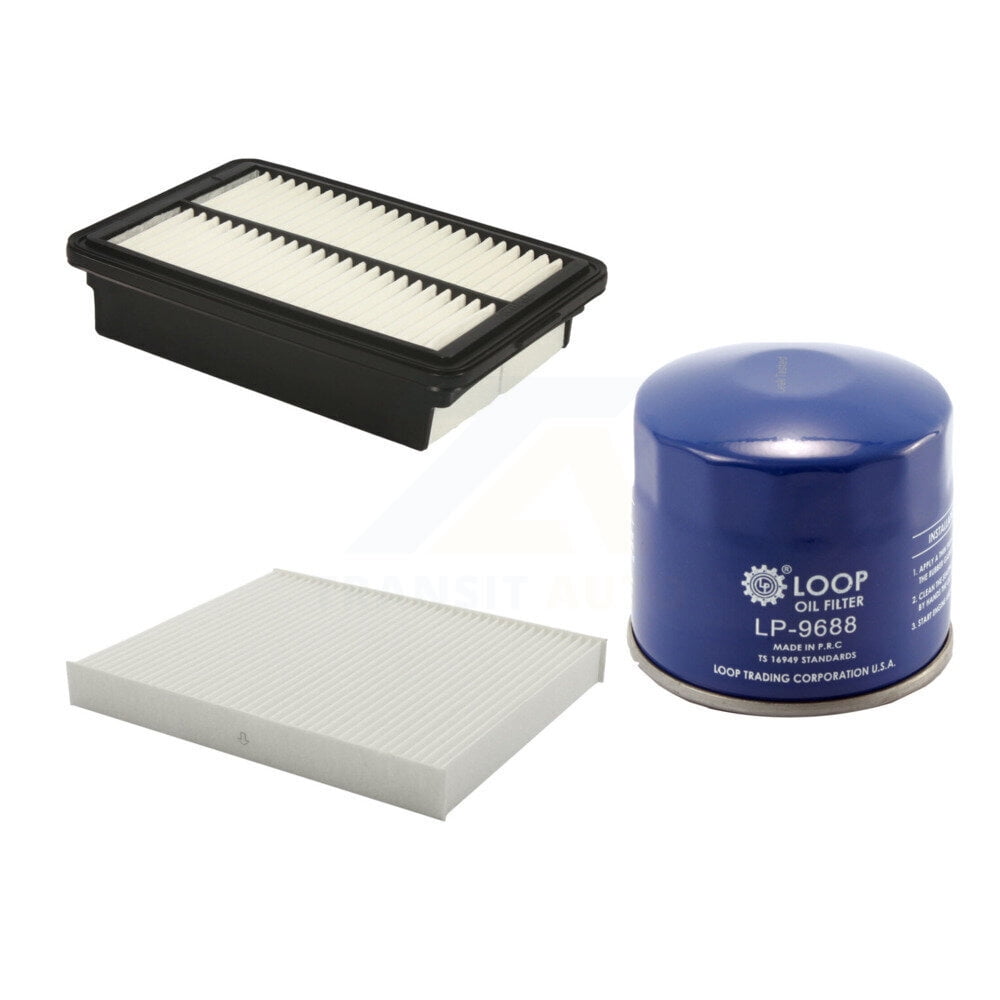 PUR 1x Air + 1x Cabin + 1x Engine Oil Filter Filter (3 Total) Kit for ...