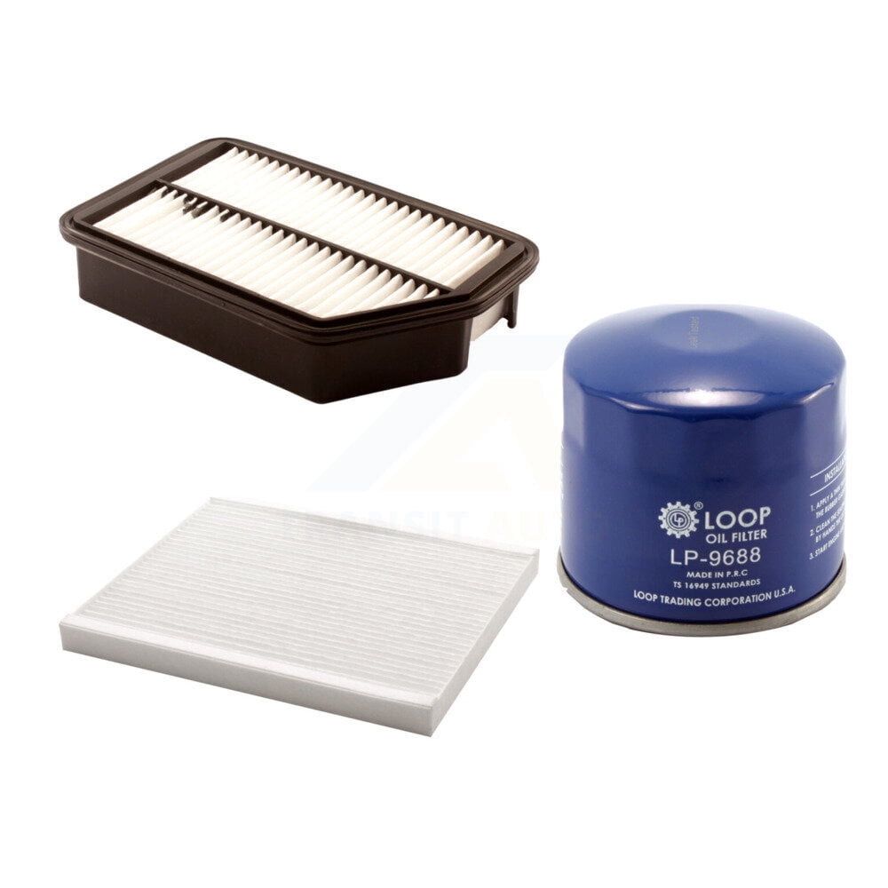 PUR 1x Air + 1x Cabin + 1x Engine Oil Filter Filter (3 Total) Kit for ...