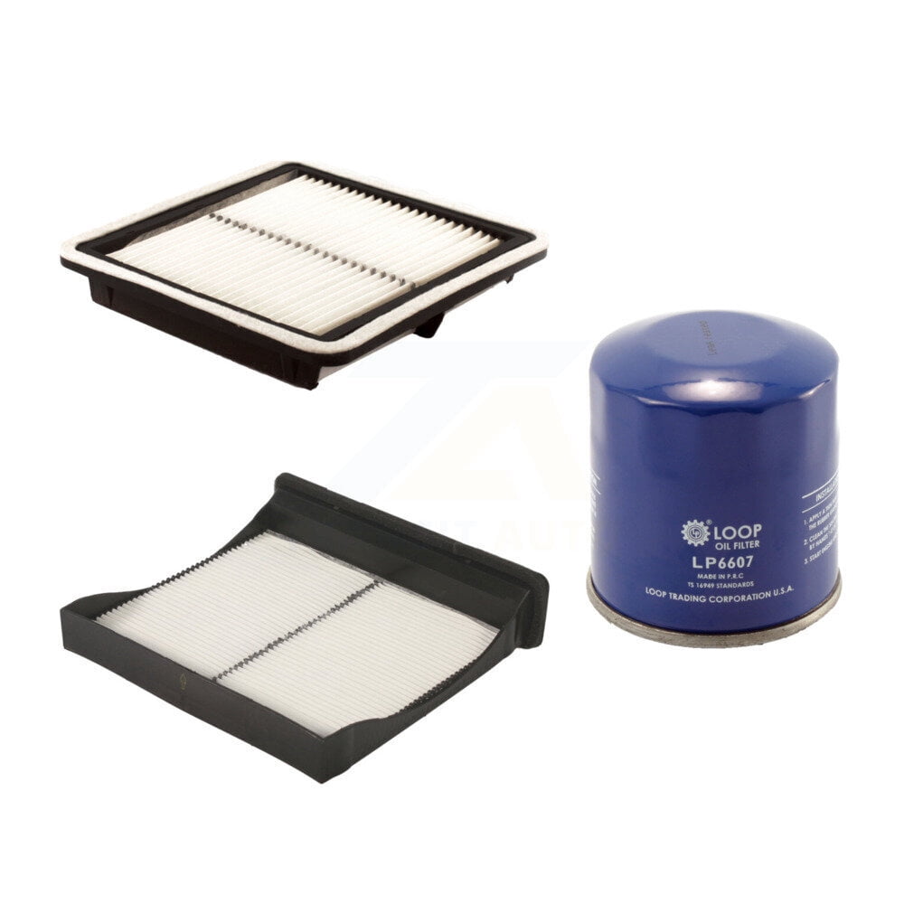 PUR 1x Air + 1x Cabin + 1x Engine Oil Filter Filter (3 Total) Kit for ...