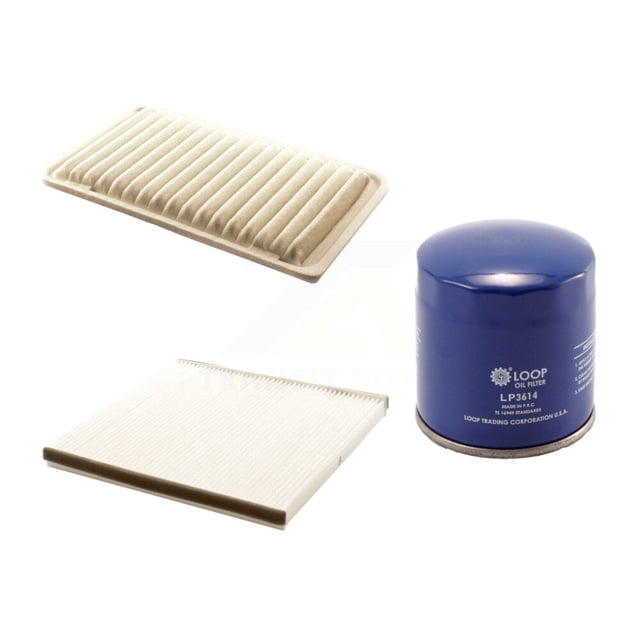 PUR 1x Air + 1x Cabin + 1x Engine Oil Filter Filter (3 Total) Kit for ...