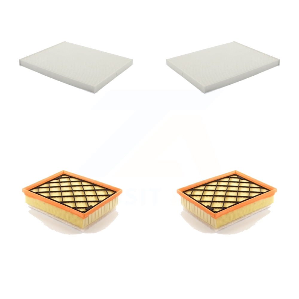PUR 2x Air + 2x Cabin Filter (4 Total) Kit for Car Ford Edge Fusion ...