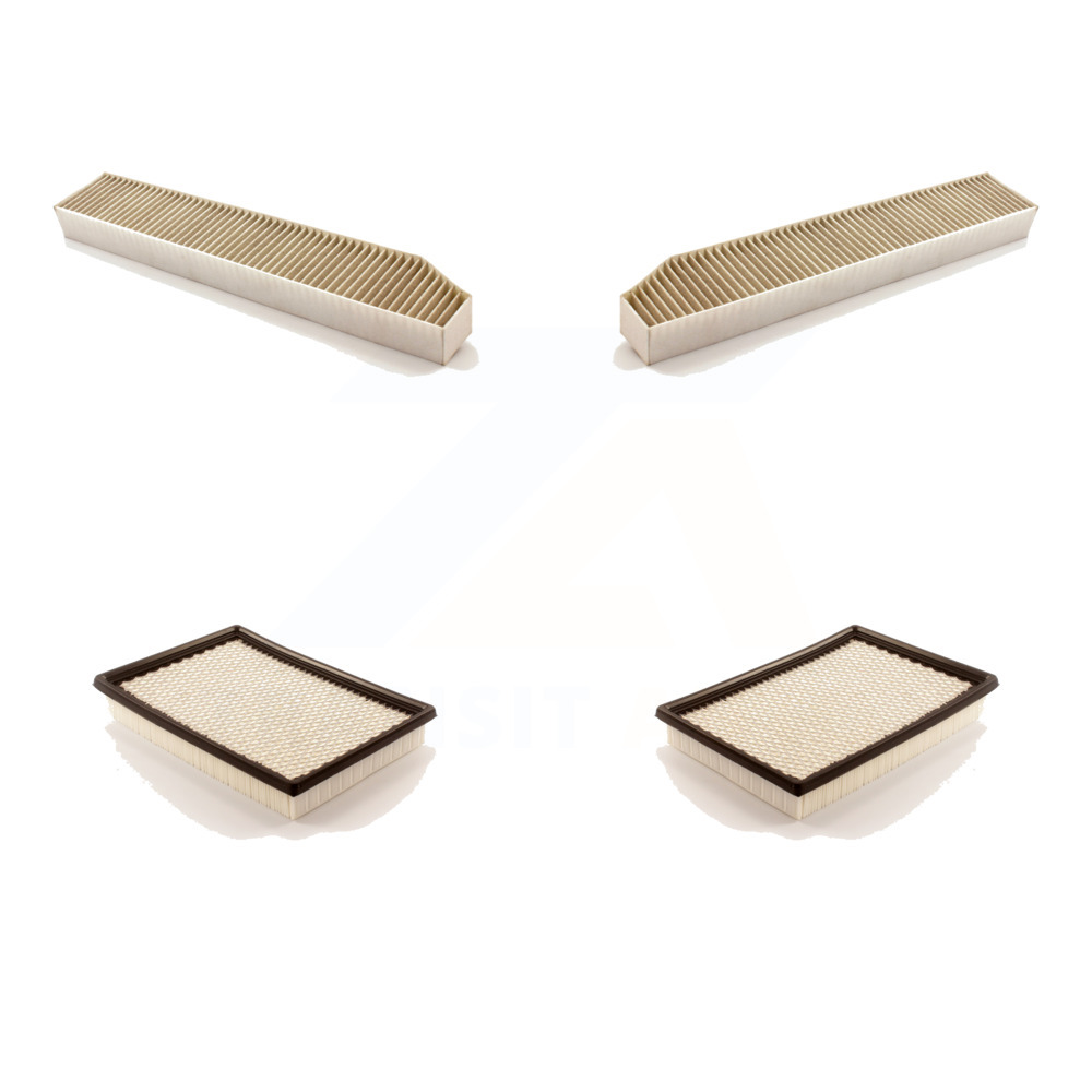 PUR 2x Air + 2x Cabin Filter (4 Total) Kit for Car Jeep Grand Cherokee ...