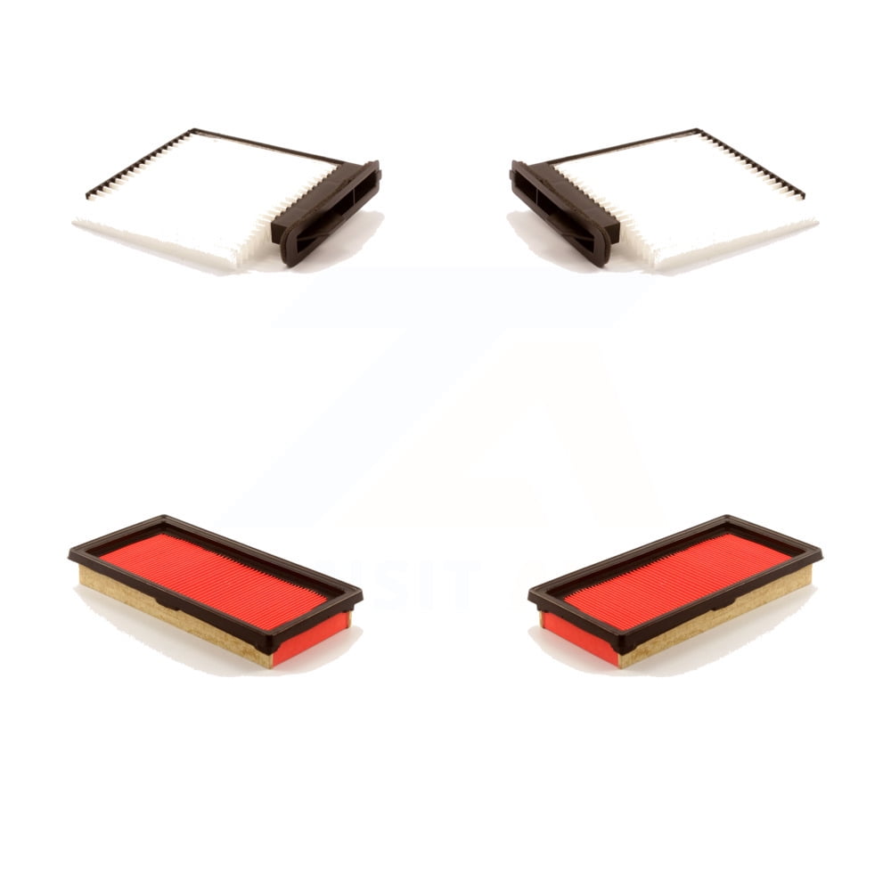 PUR 2x Air + 2x Cabin Filter (4 Total) Kit for Car Nissan Versa KFL ...