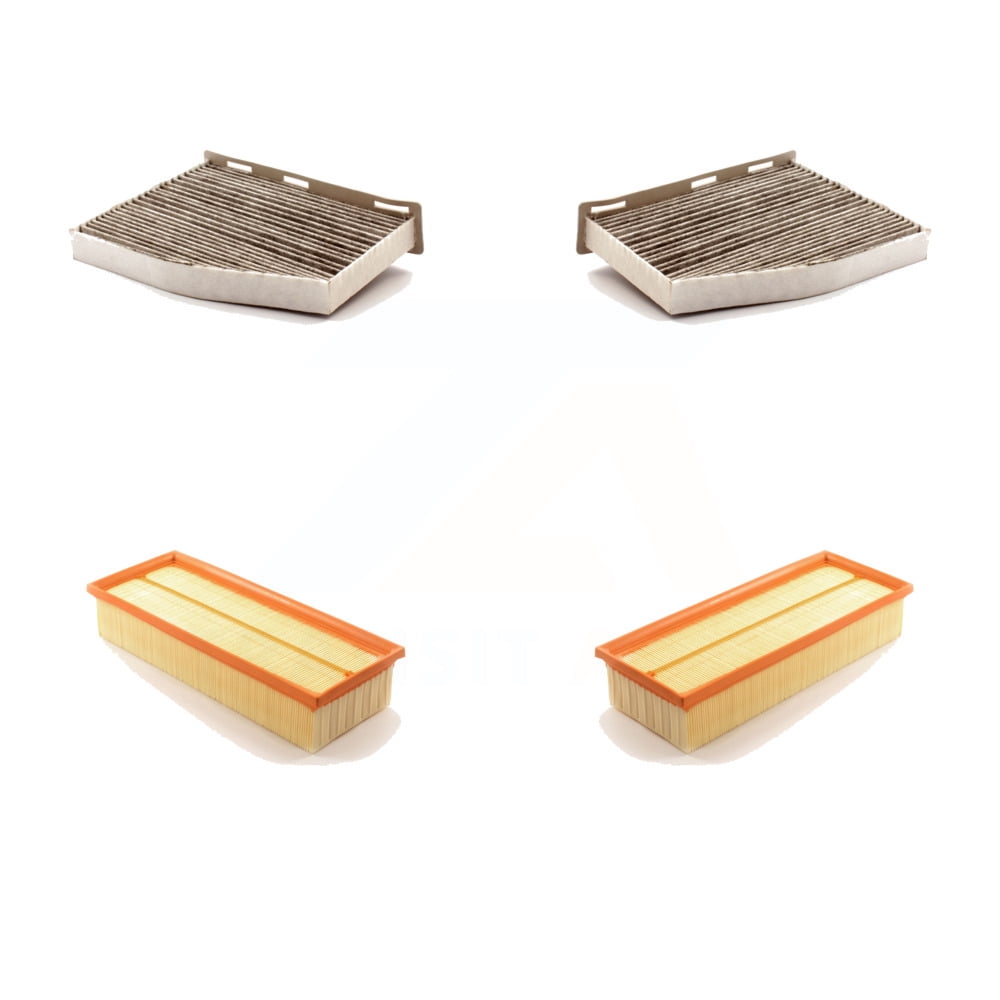 PUR 2x Air + 2x Cabin Filter (4 Total) Kit for Car Volkswagen Jetta ...