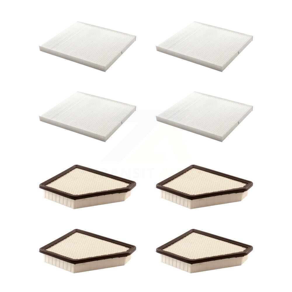 PUR 4x Air + 4x Cabin Filter (8 Total) Kit for Car 2010-2017 Chevrolet ...