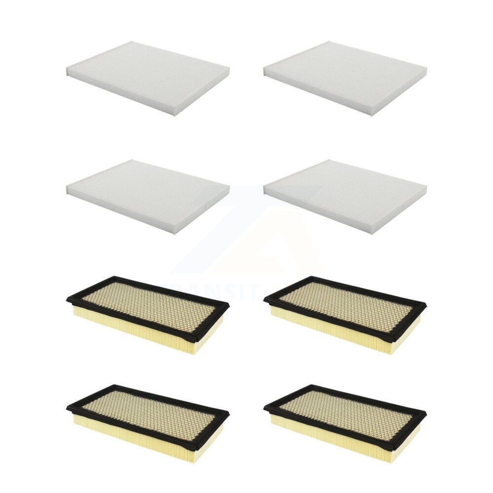 PUR 4x Air + 4x Cabin Filter (8 Total) Kit for Car 2016 Lincoln MKX 3 ...