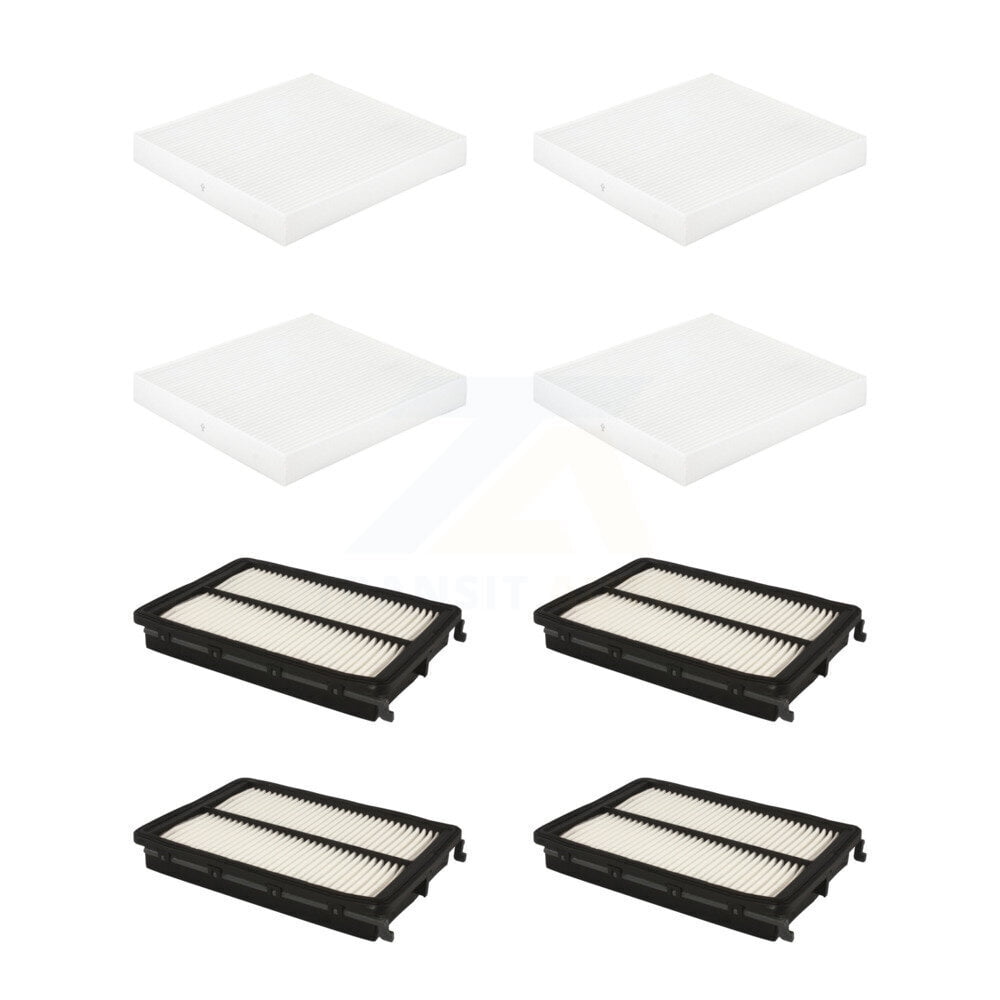 PUR 4x Air + 4x Cabin Filter (8 Total) Kit for Car 2020-2022 Hyundai ...