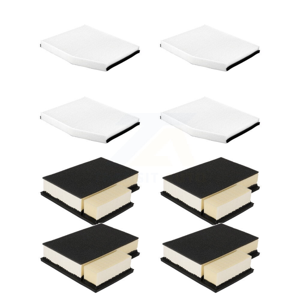 PUR 4x Air + 4x Cabin Filter (8 Total) Kit for Car 2020-2023 Ford ...