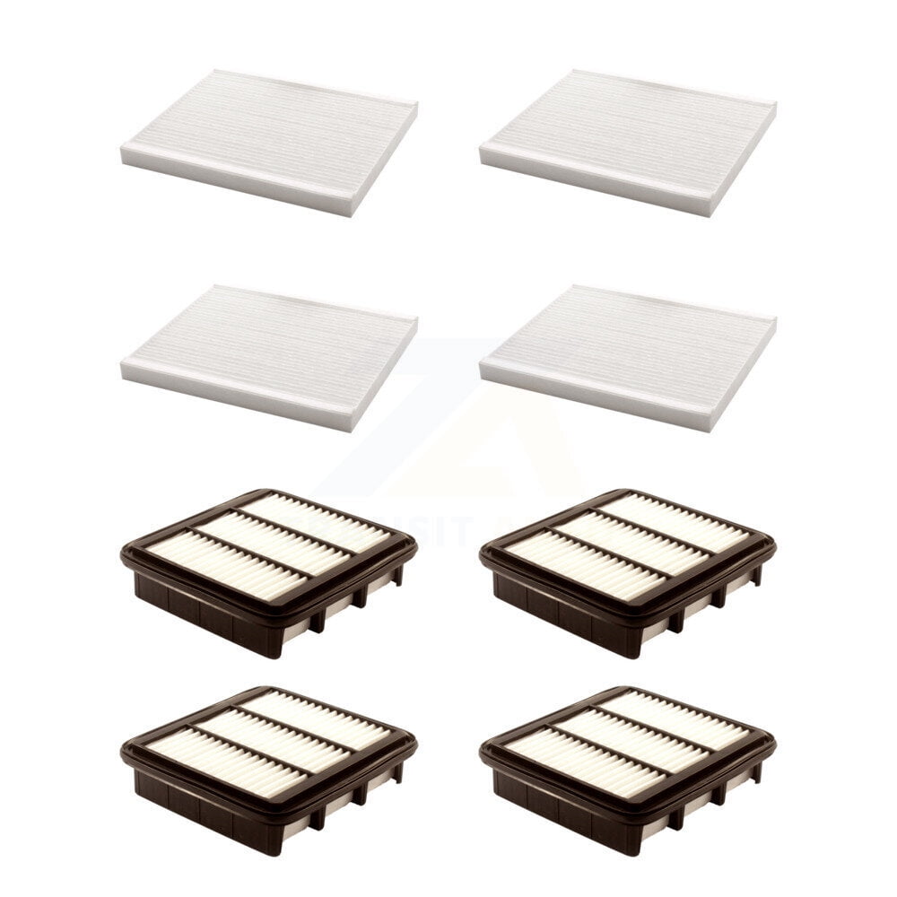 PUR 4x Air + 4x Cabin Filter (8 Total) Kit for Car Hyundai Elantra KFL ...