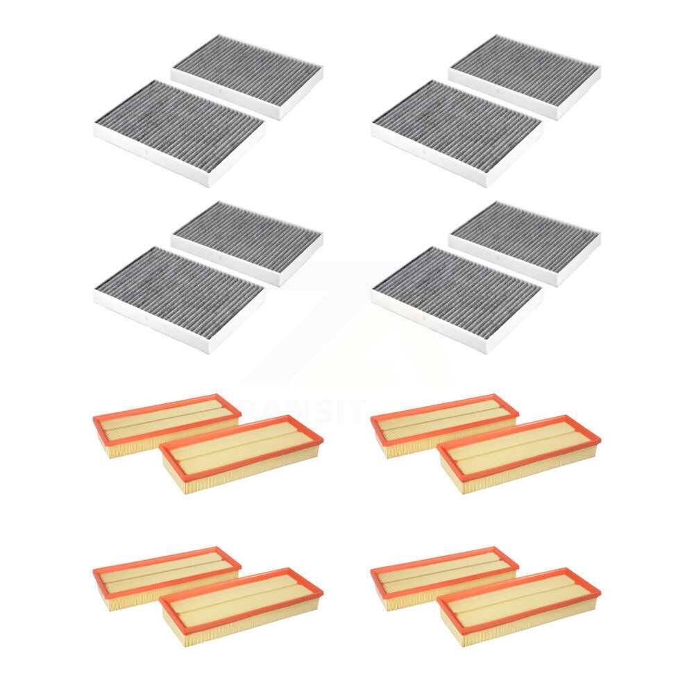 PUR 4x Air + 4x Cabin Filter (8 Total) Kit for Car Mercedes-Benz S550 ...
