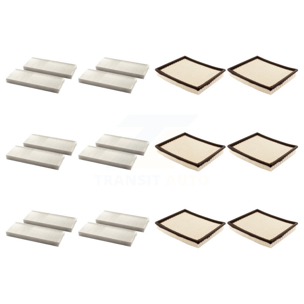 PUR 6x Air + 6x Cabin Filter (12 Total) Kit for Car Nissan Frontier ...