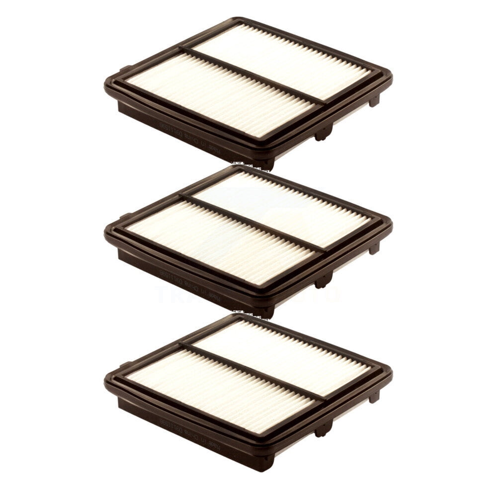 PUR Air Filter (3 Pack) for Car 2006-2011 Honda Civic 1.3L K57-100438 ...