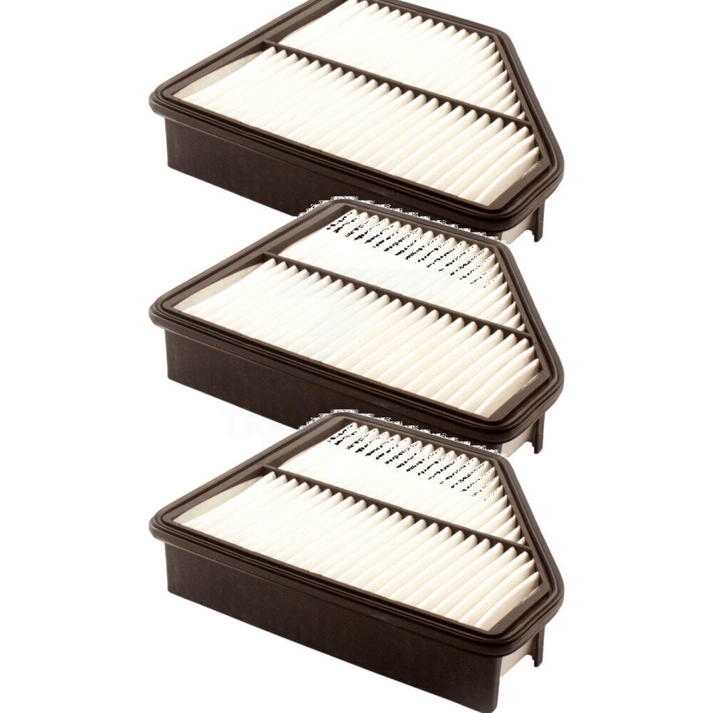 PUR Air Filter (3 Pack) for Car 2010-2012 Hyundai Genesis Coupe 2.0L ...