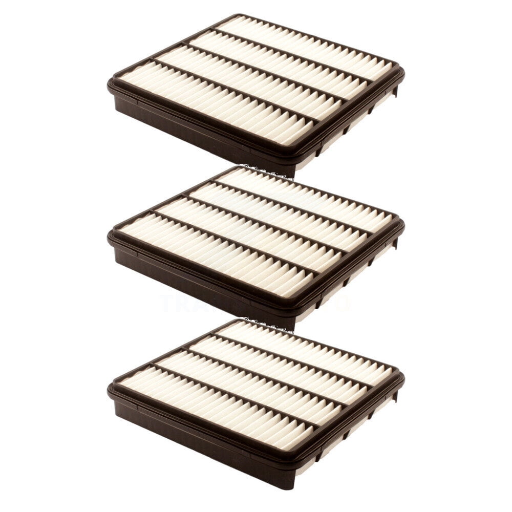 PUR Air Filter (3 Pack) for Car Toyota Tundra Sequoia Lexus LX570 Land ...