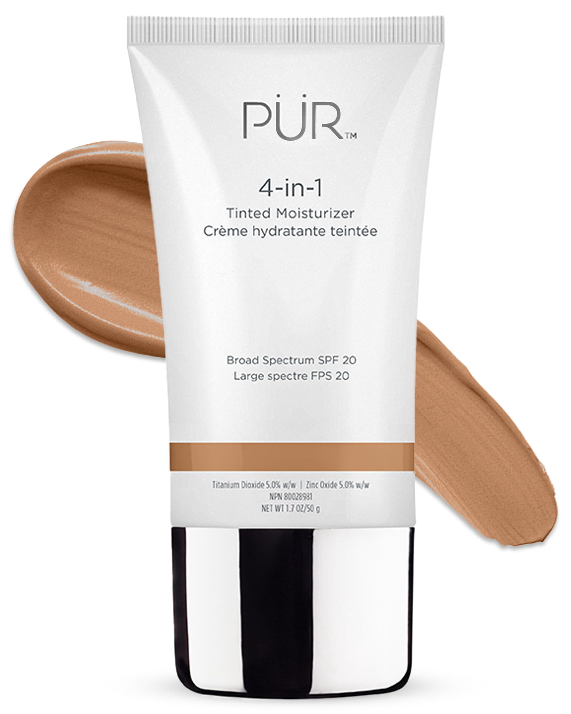 PUR Beauty 4-in-1 Tinted Moisturizer with SPF 20 - Hydrating Skin Tint ...