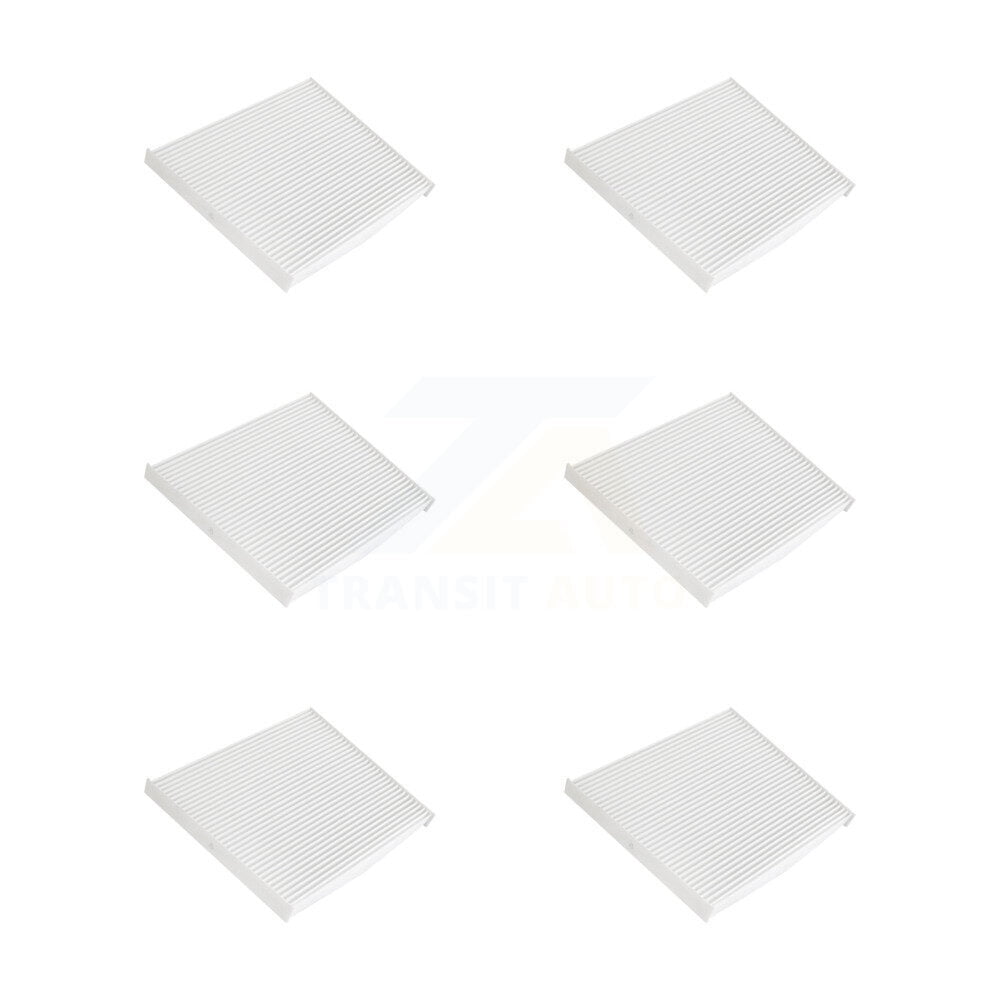 PUR Cabin Air Filter (6 Pack) for Car Hyundai Ioniq Kia Niro K54-100653 ...