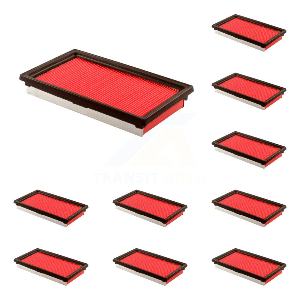 PUR Engine Air Filter (10 Pack) for Car Nissan Versa INFINITI Q50 NV200 ...