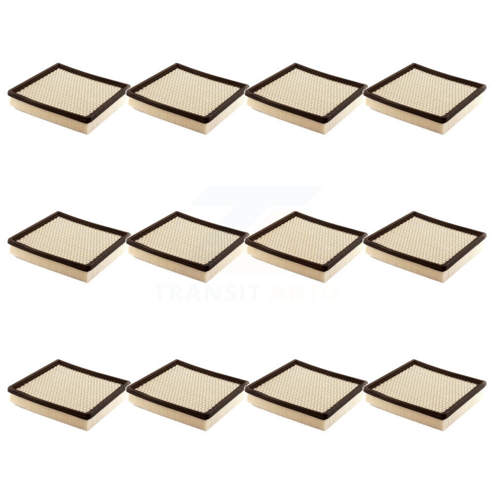 PUR Engine Air Filter (12 Pack) for Car Chevrolet Impala Pontiac Grand ...