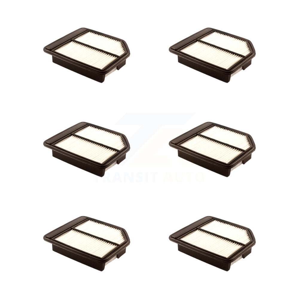 PUR Engine Air Filter (6 Pack) for Car Honda Civic K57-102368 - Walmart.com