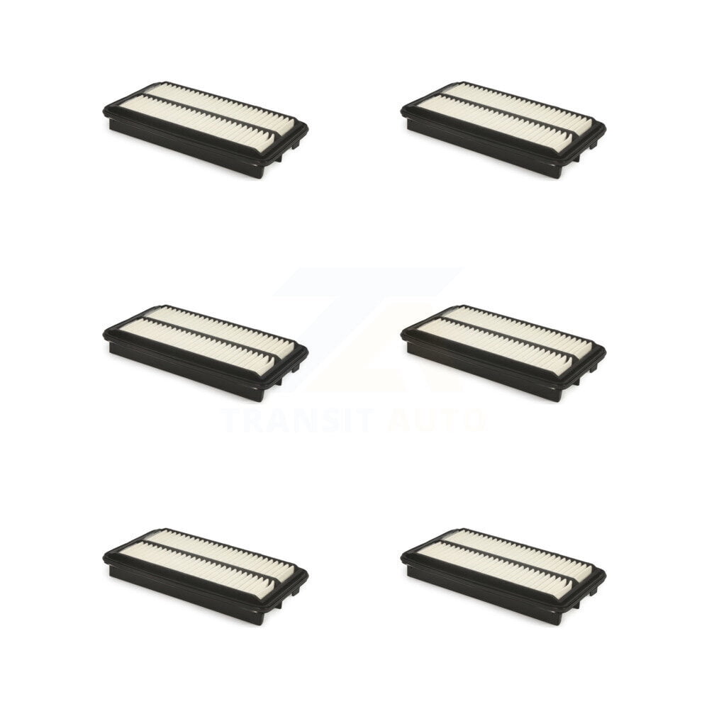 PUR Engine Air Filter (6 Pack) for Car Honda Pilot Odyssey Acura ...