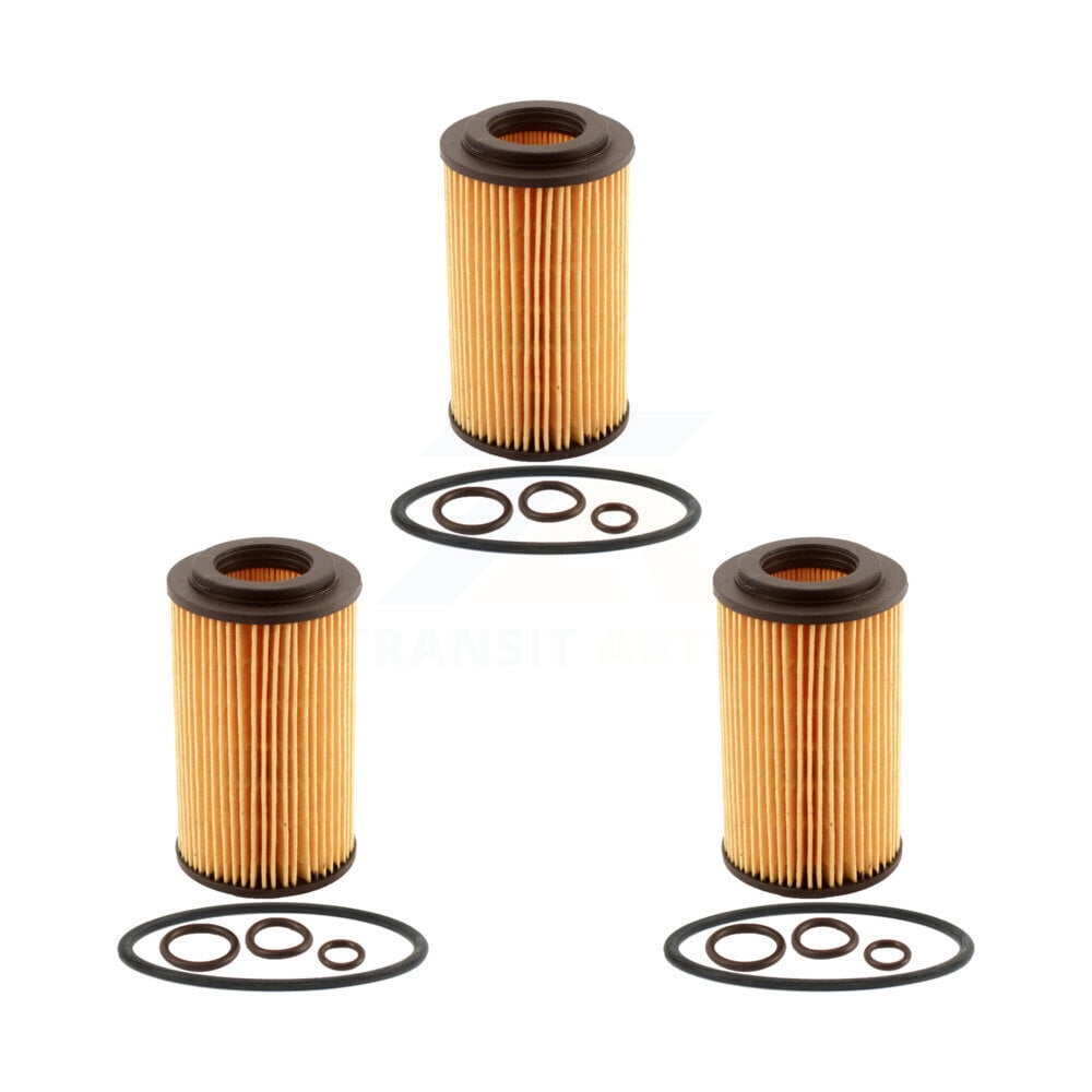 Pur Engine Cartridge Oil Filter 3 Pack for Car Mercedes Benz GLK350 C300 ML350 C250 E350 C350 E320 C230 Dodge Chrysler Crossfire Sprinter 2500 C240