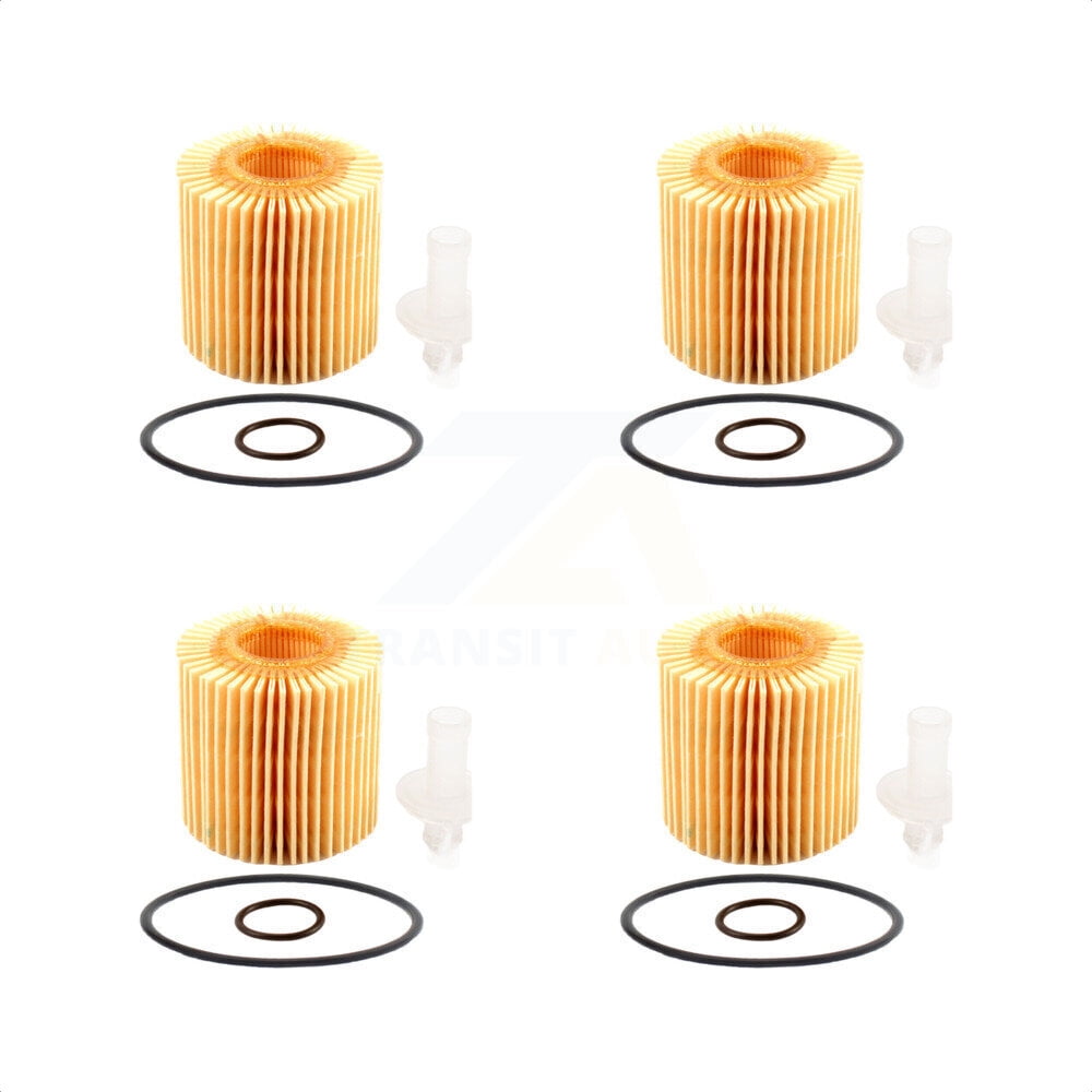 PUR Engine Cartridge Oil Filter (4 Pack) for Car Toyota RAV4 Camry ...