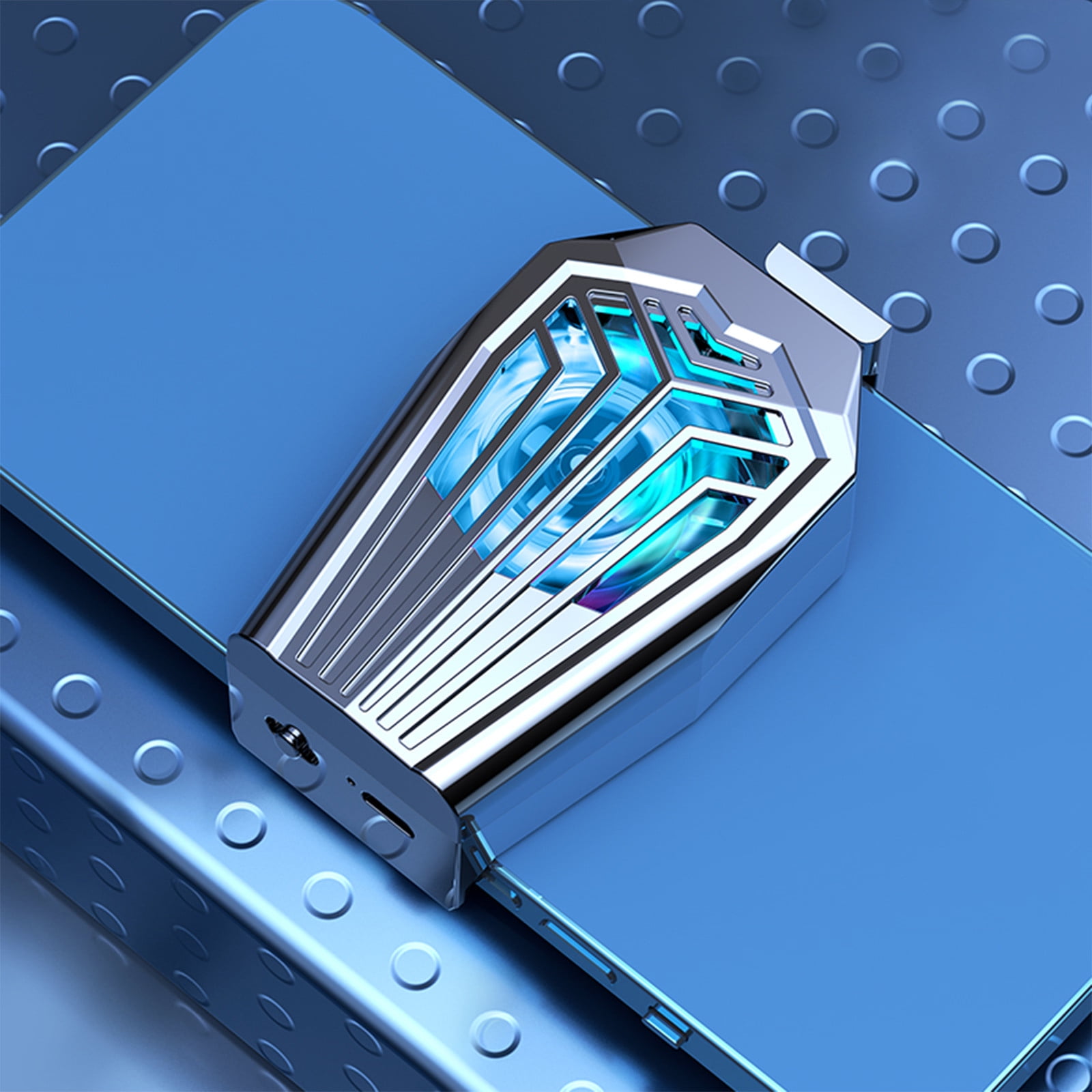 PURCOLT Mobile Phone Cooler Portable Active Cool-ing Fan Cell Phone ...