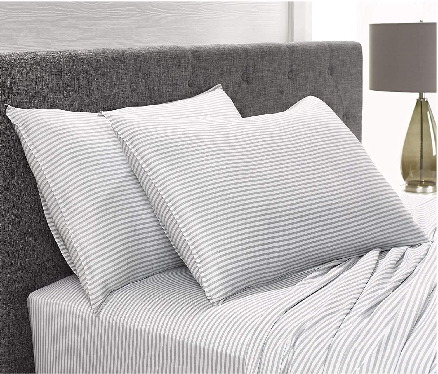 PURE BAMBOO Pillowcases - Queen Size 2-piece Set (20"x30") - Genuine ...