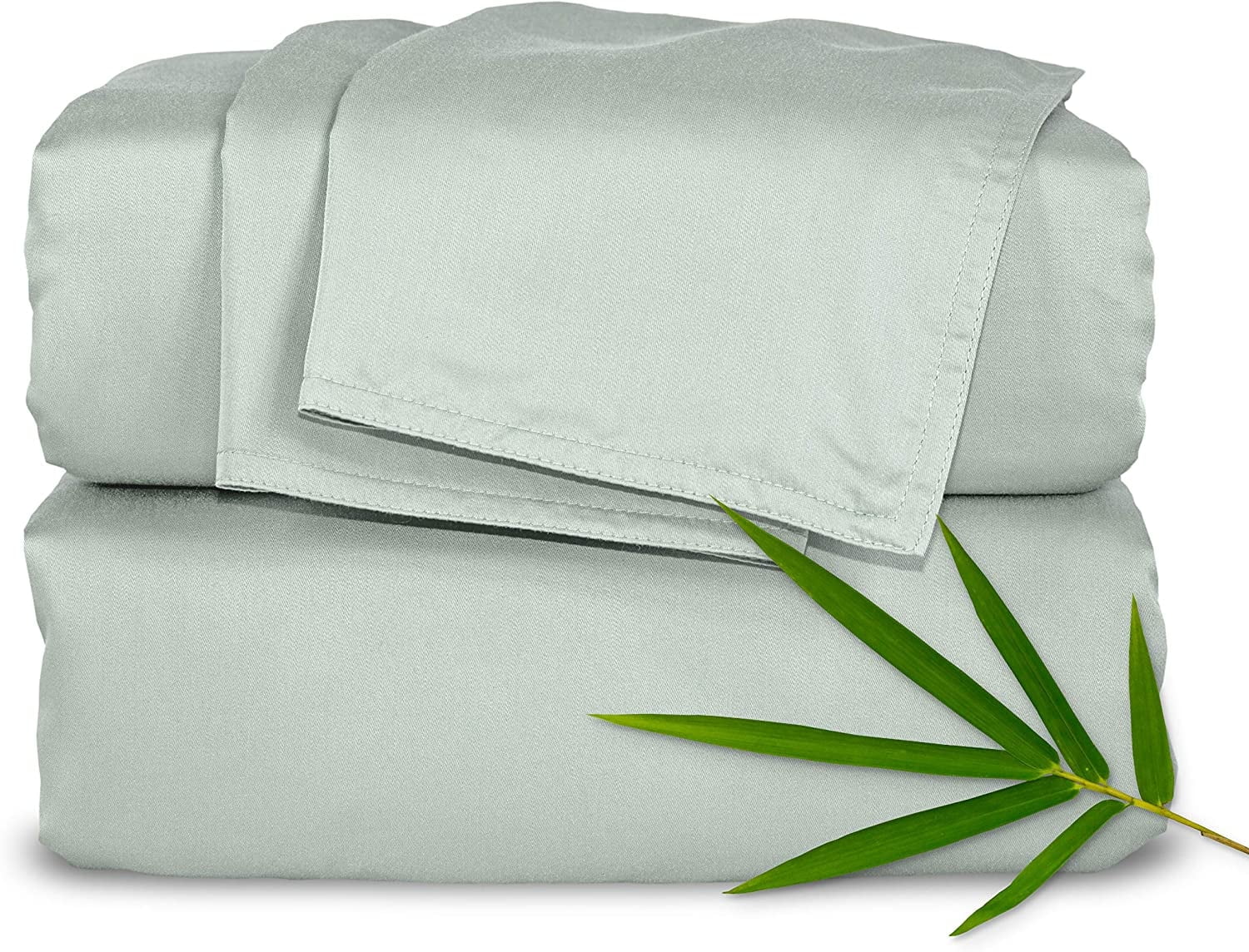PURE BAMBOO King Bed Sheets 4pc Set, 100% Organic, Soft, Cooling ...