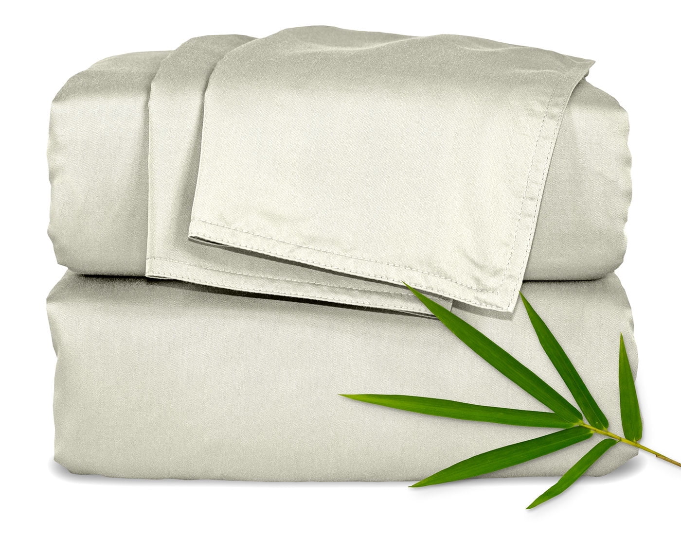 PURE BAMBOO Sheets Twin Size Bed Sheet 3 Piece Set, Genuine 100% ...