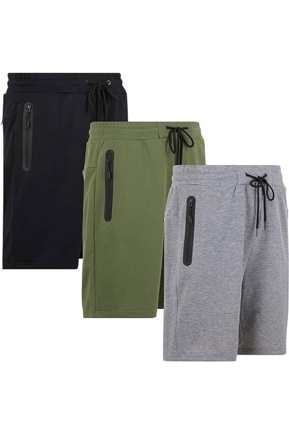 Men's Sweat Shorts and Athletic Shorts in Various Styles and Sizes
